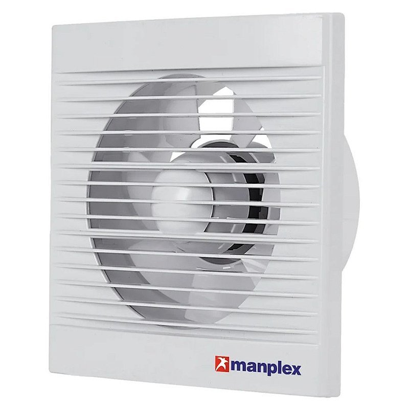 BLUFERSHOP - Exaustor Banheiro Lavabo Residencial 100mm Bivolt Manplex