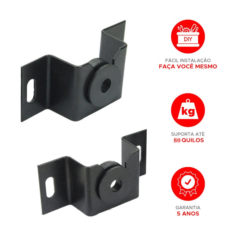 BLUFERSHOP - SUPORTE TV FIXO UNIVERSAL COMPACTO 10 A 85 LED LCD ATÉ 80 KG